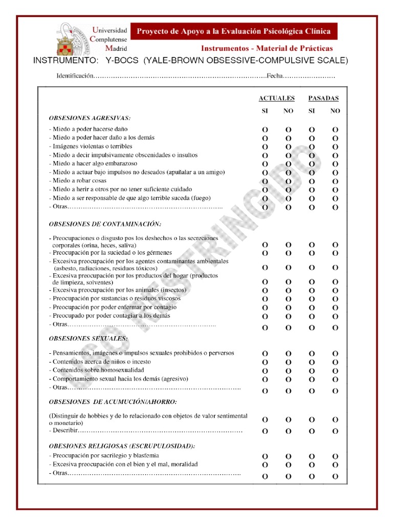 INSTRUMENTO_ Y-BOCS (YALE-BROWN OBSESSIVE-COMPULSIVE SCALE) - PDF ...