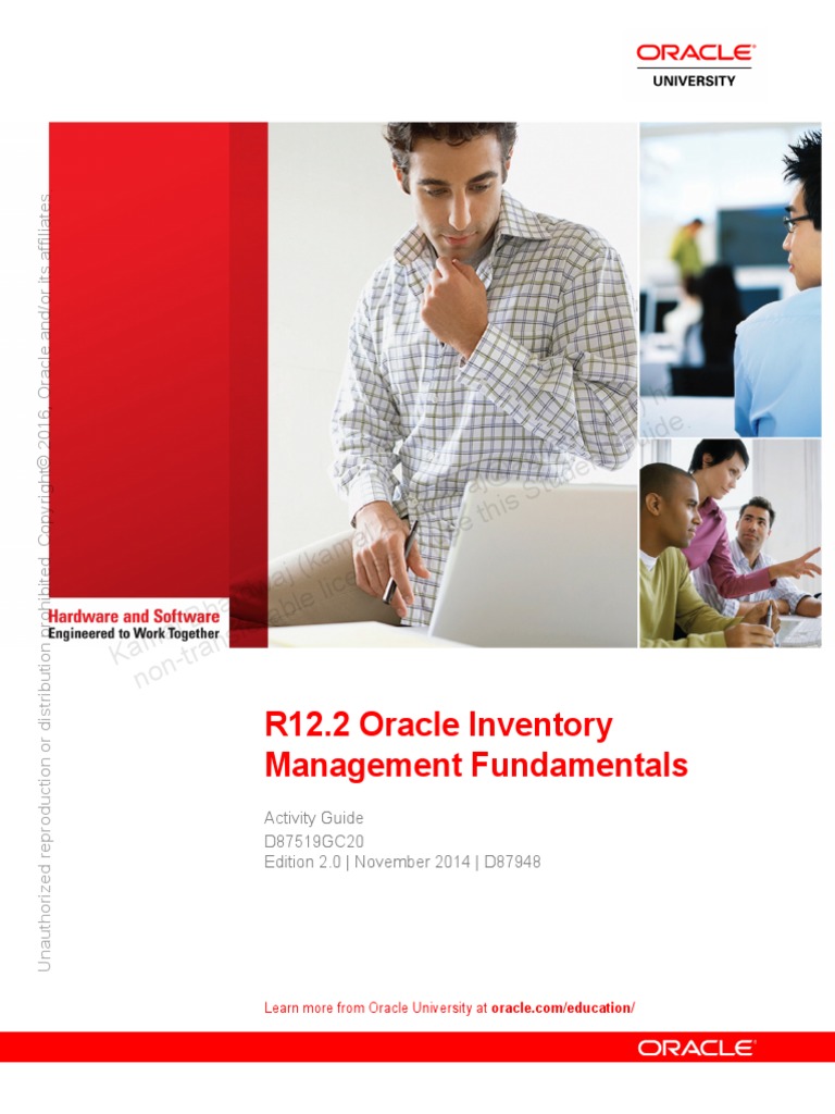 R12.2 Oracle Inventory Management Fundamentals | PDF | Pl/Sql | Copyright