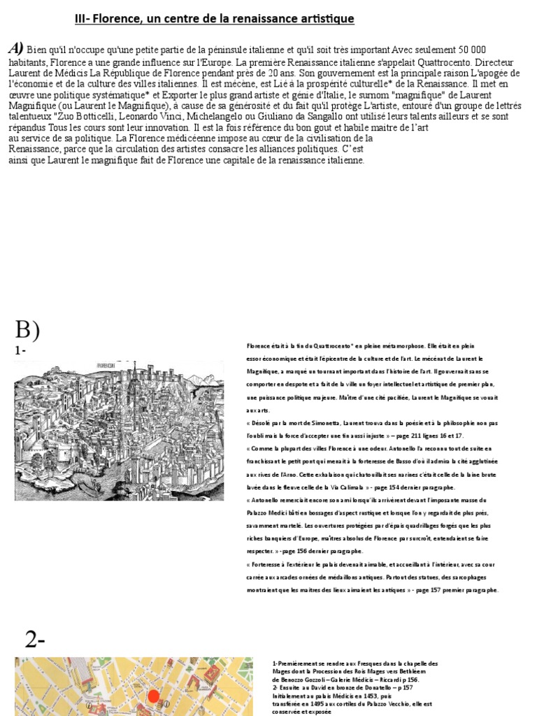 Dossier Florence Adam LAFAYE | PDF | Maison de Médicis | Renaissance ...