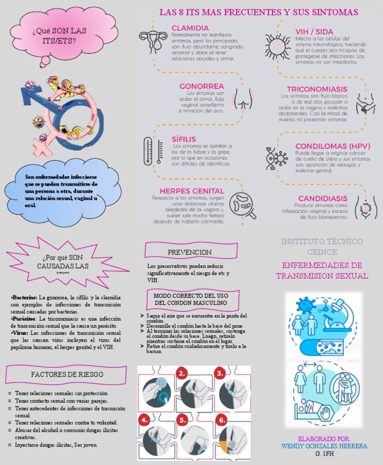 Las 8 Its Mas Frecuentes Y Sus Sintomas | PDF