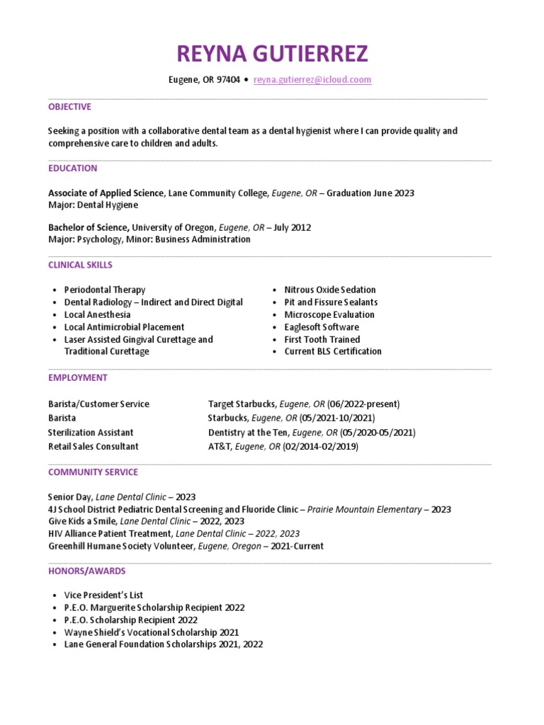 Final Draft Resume Gutierrez | PDF
