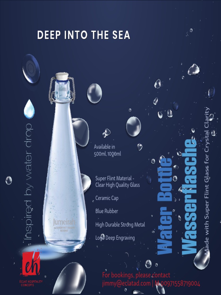 Water Bottle Ad | PDF