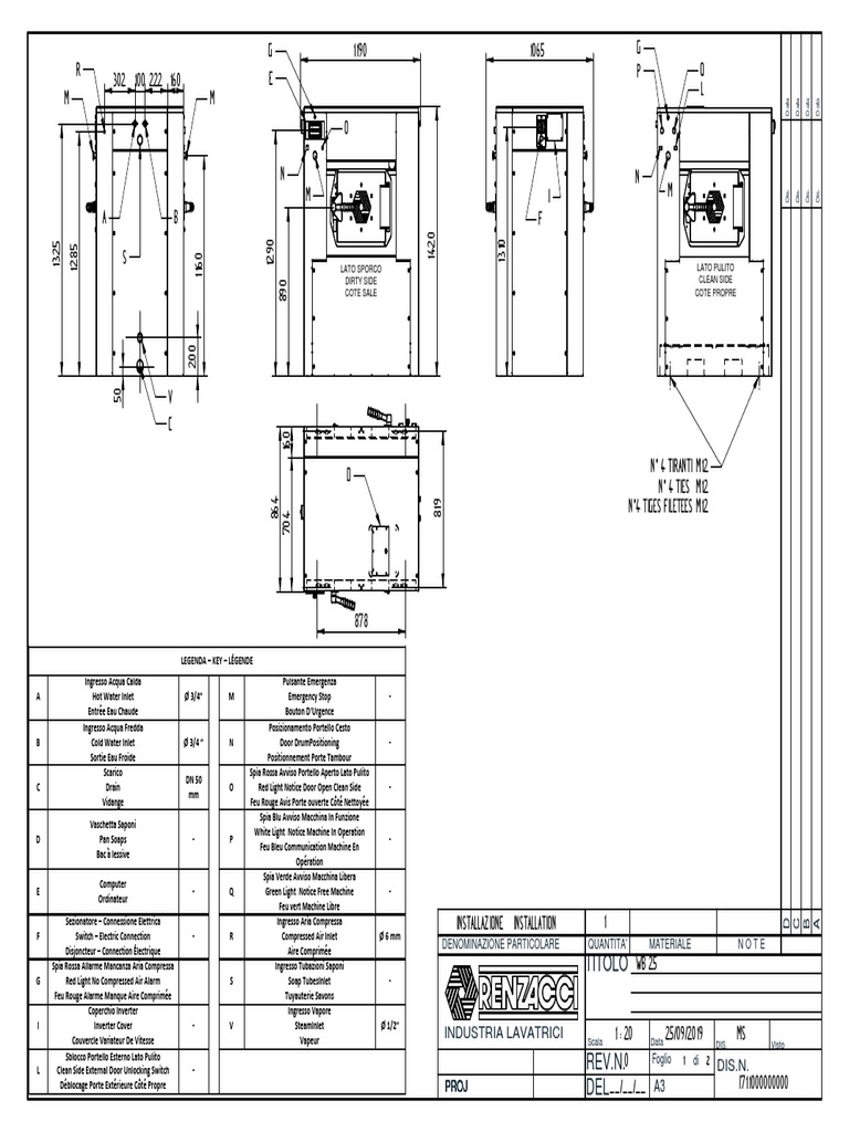 Installation Abstract WB25 | PDF | Washing Machine | Switch