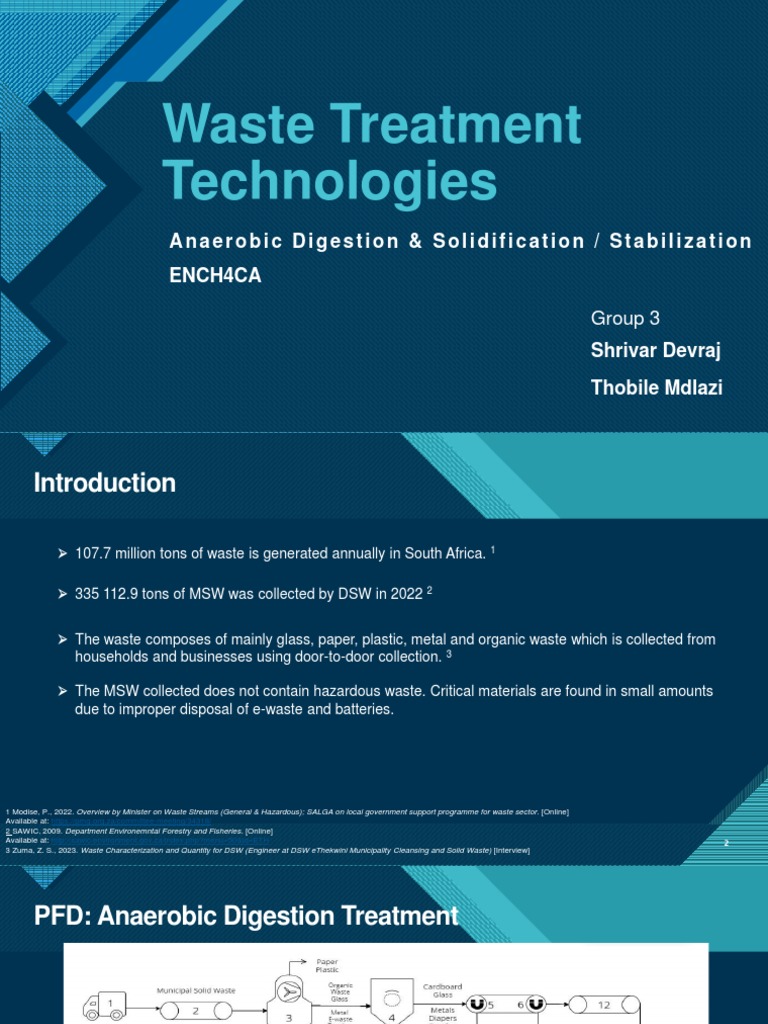 Group 3 - Seminar | PDF | Anaerobic Digestion | Waste