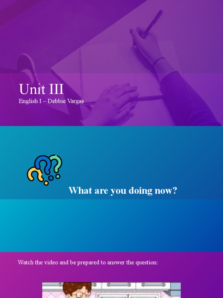 Unit III PPT (Class 03) - English I - 2023 | PDF | Subject (Grammar) | English Language