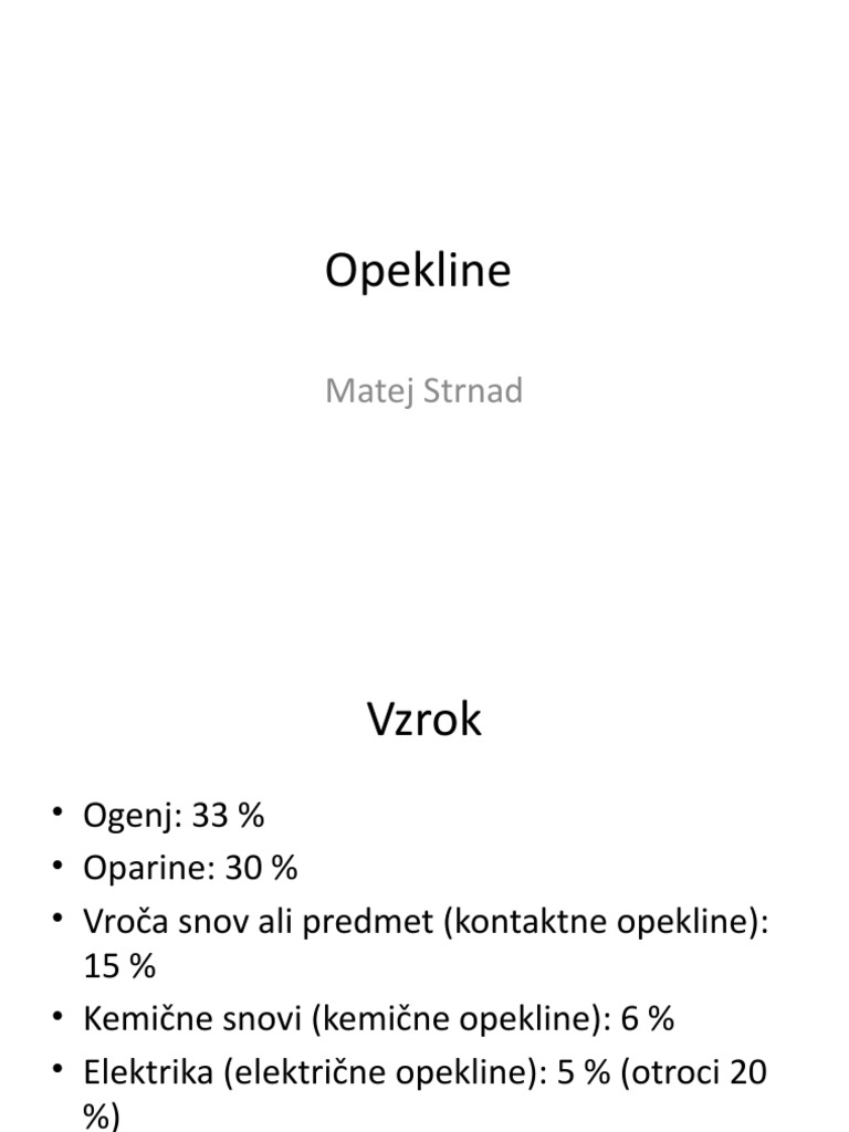15a - Opekline | PDF