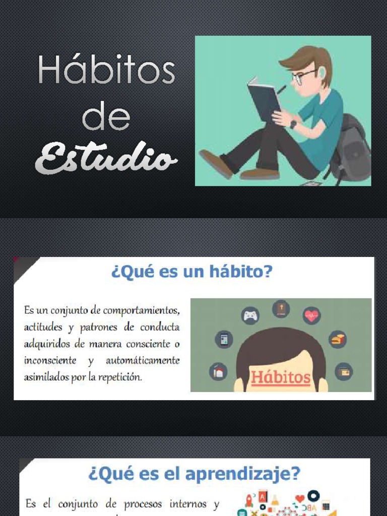 Hábitos de Estudio | PDF