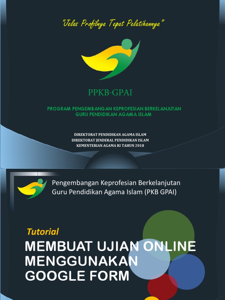 Tutorial Buat Soal Via Googleform | PDF