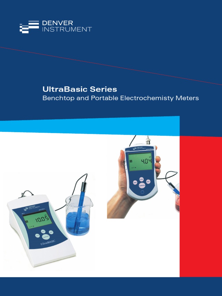 Ultrabasic PH Meter Series | PDF | Ph | Electrical Engineering