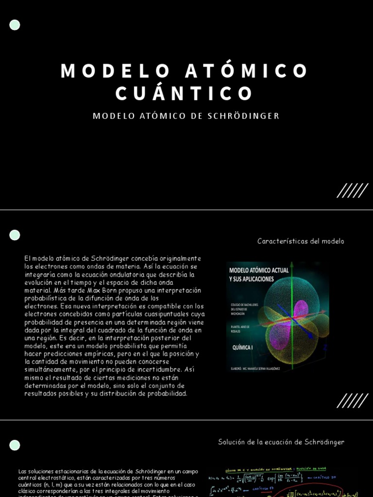 Modelo Atómico Cuántico | PDF