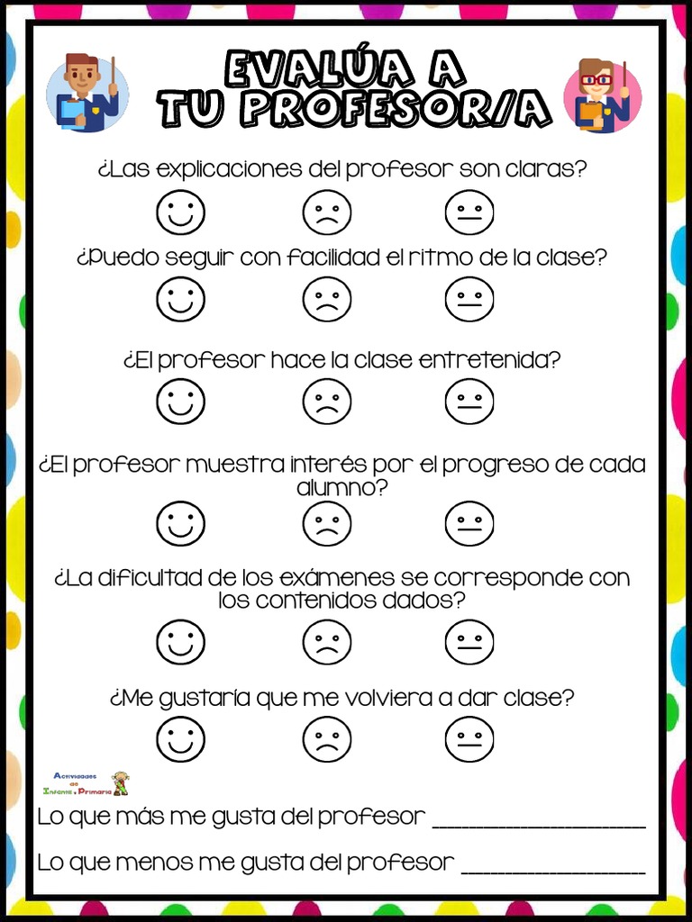 Evaluar A Tu Profesor | PDF