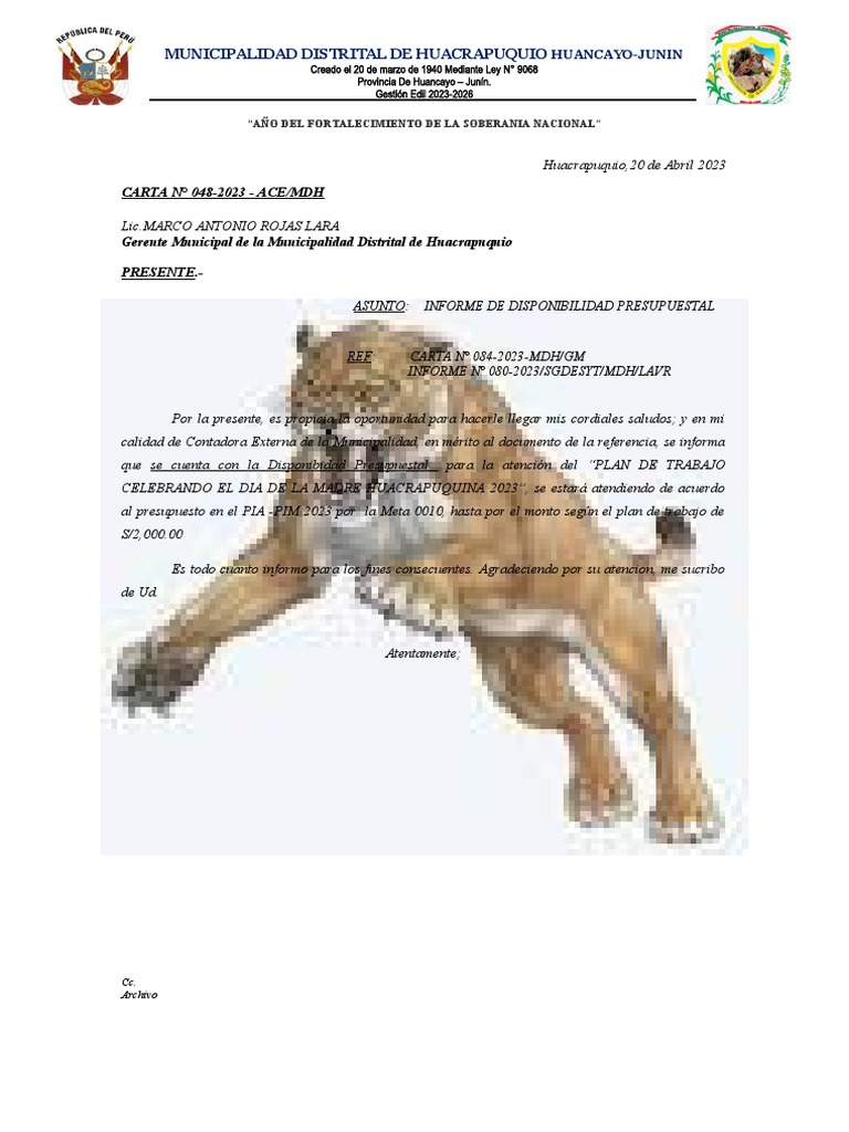 Carta 048 | PDF