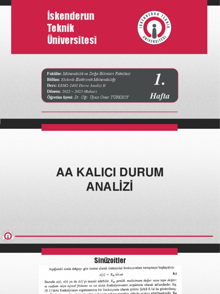 Devre Analizi 2 (1) | PDF