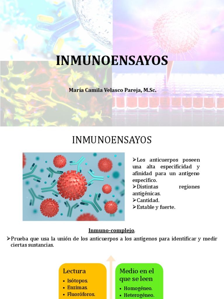 INMUNOENSAYOS | PDF | Inmunofluorescencia | Elisa