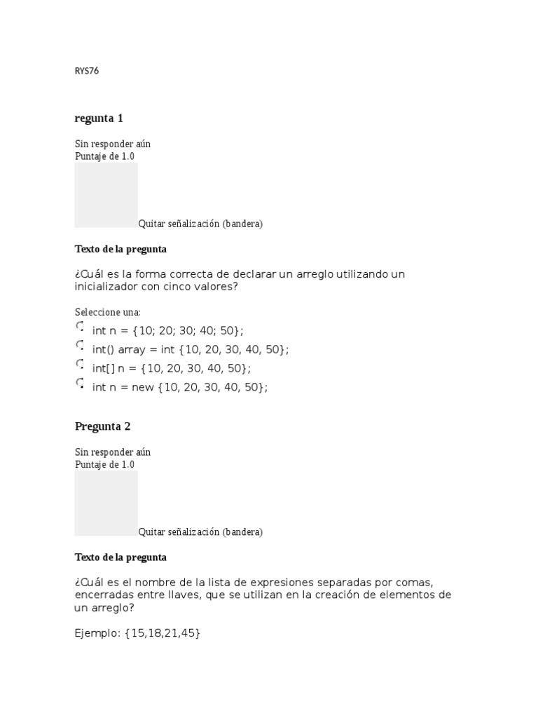 Examen Final Algoritmos y Estructura de Datos | PDF | Algoritmos y Estructuras de Datos ...