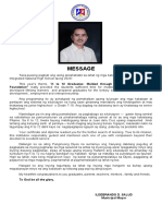 Opening Remarks Tagalog | PDF