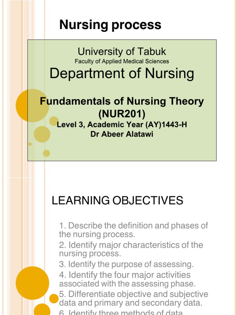 Nursing Process Part 1 2 | PDF Nursing Process Part 1 2 | PDF