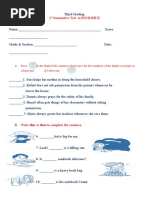 Summative Test in ESP Grade 4 | PDF
