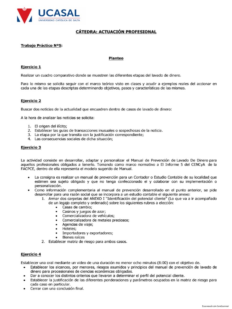 Trabajo Practico 5 | PDF