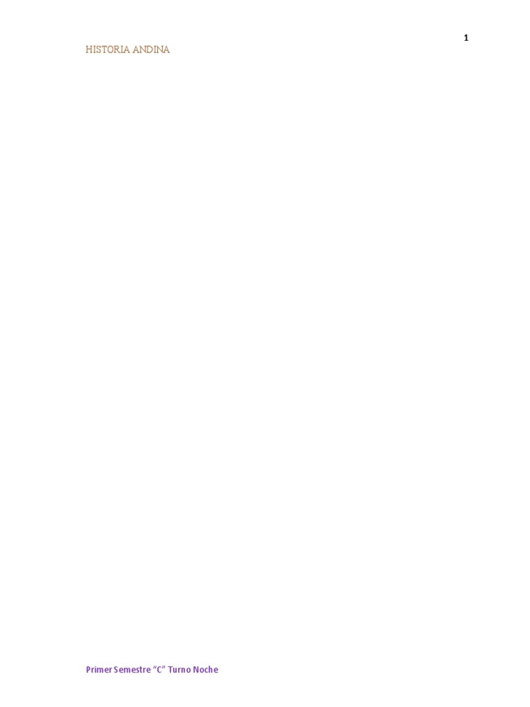 Informe Cultura Chavin 2023 | PDF | Era precolombina