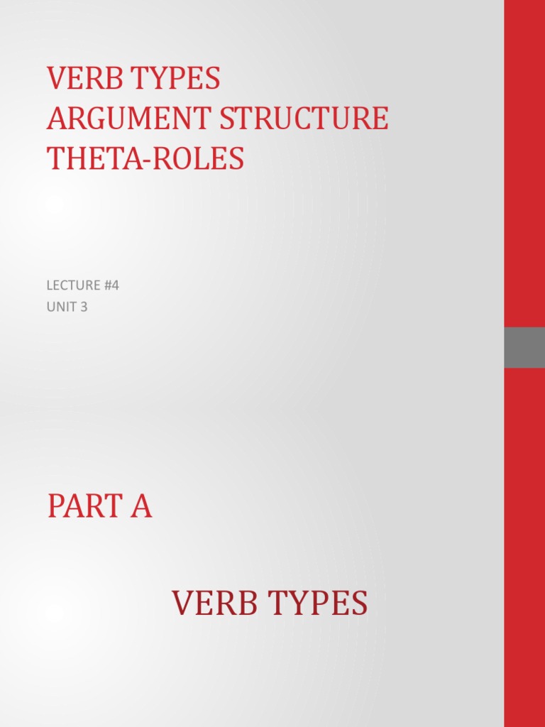 4 VERBS (Gr1) | PDF | Verb | Subject (Grammar)
