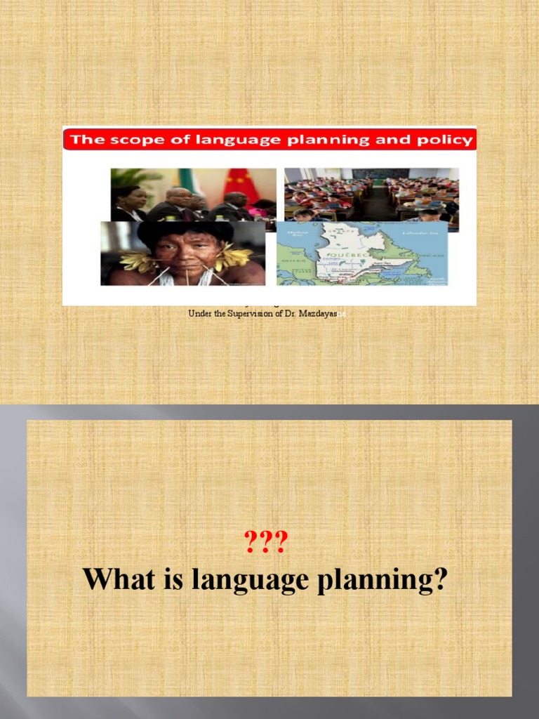 Language Planning and Policy | PDF | Cognitive Science | Linguistics
