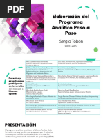 Programa Analitico Sieb | PDF