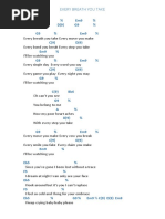 Evergreen Guitar Chords by Richy Mitch | PDF