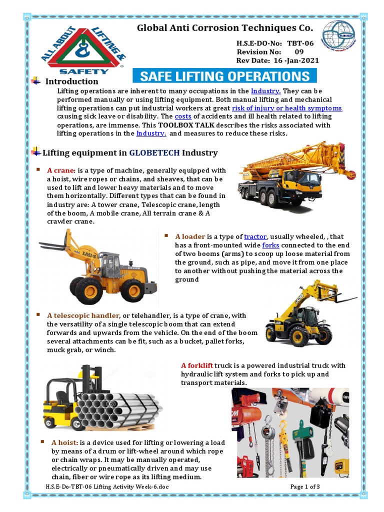 TBT-06 Lifting Activity Week-6 | PDF