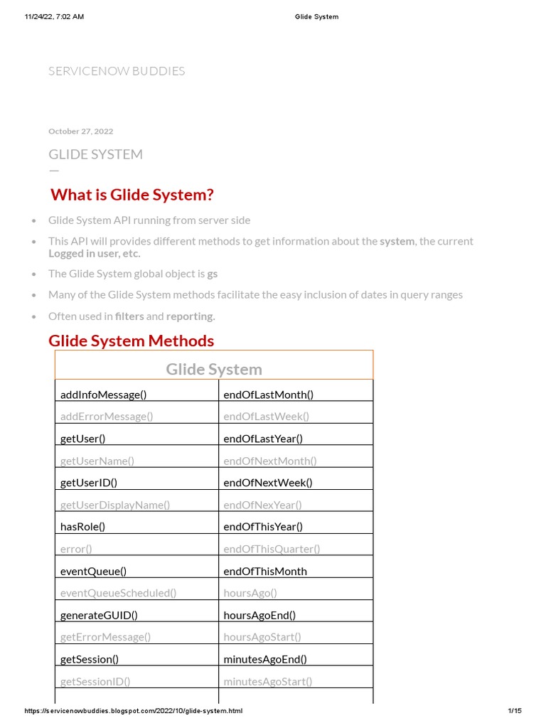 Glide System | PDF | User (Computing) | Data Management