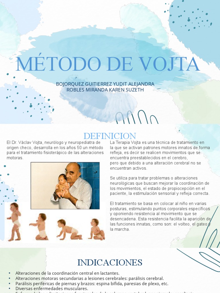Metodo de Vojta | PDF | Medicina CLINICA | Enfermedades y trastornos