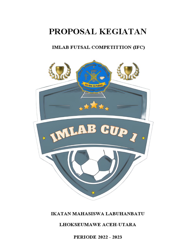Proposal Imlab Cup 1 2023 (Ifc) .. | PDF