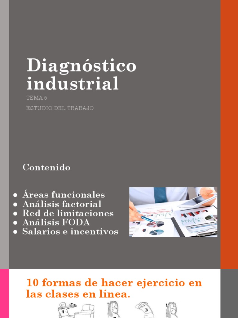Tema 5 Diagnóstico Industrial Pdf Salario Business