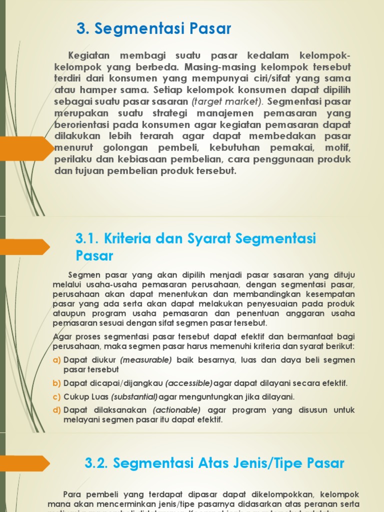 Strategi Segmentasi Pasar Efektif | PDF