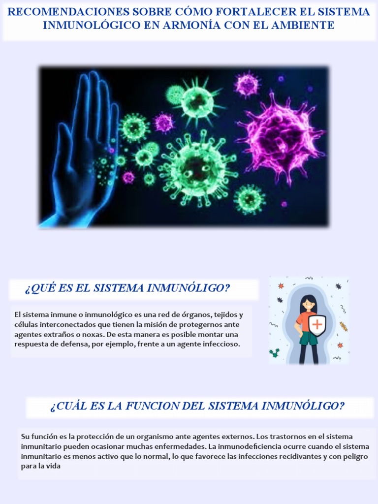 Cartilla de Recomendaciones | PDF | Sistema inmune | Infección