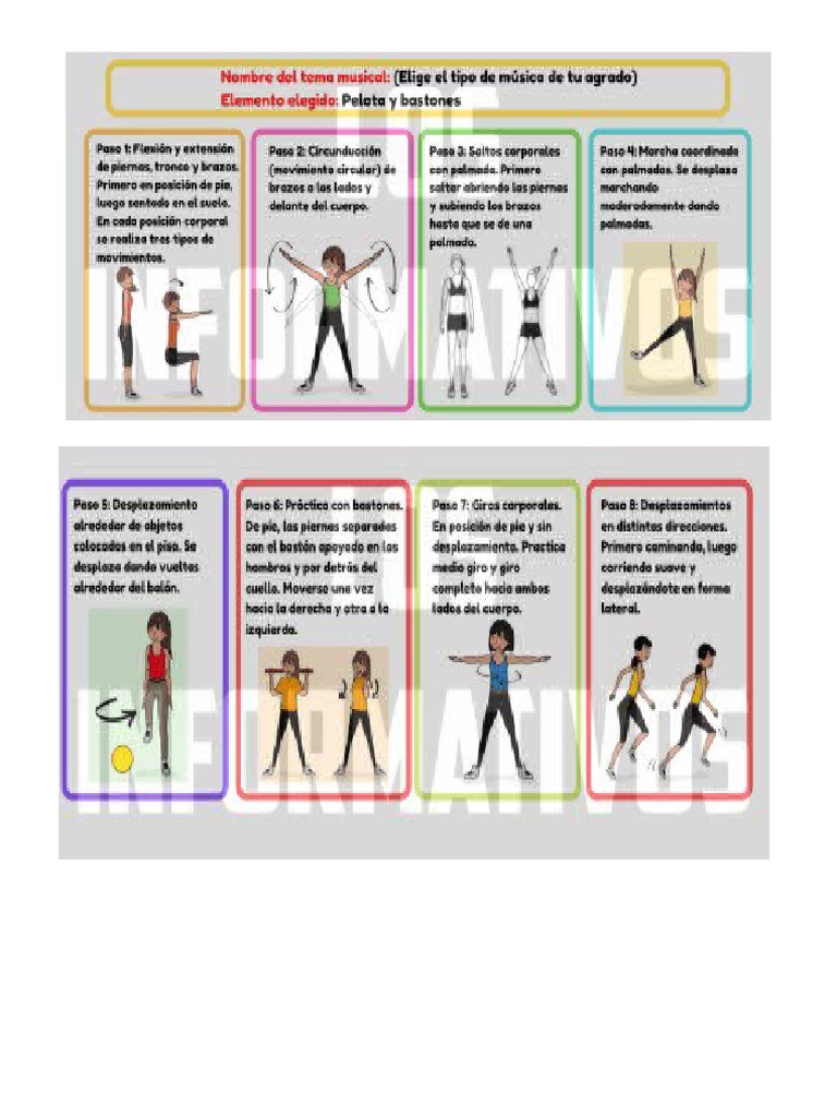 Compartimos Actividades Rítmicas y Nos Relajamos en Familia. | PDF