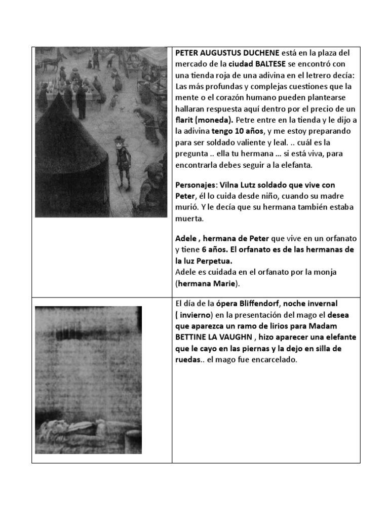 Cuento La Elefanta | PDF