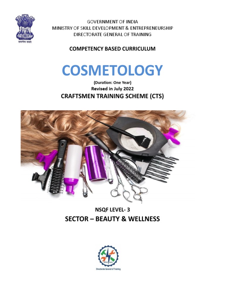 Cosmetology CTS2.0 NSQF-3 | PDF