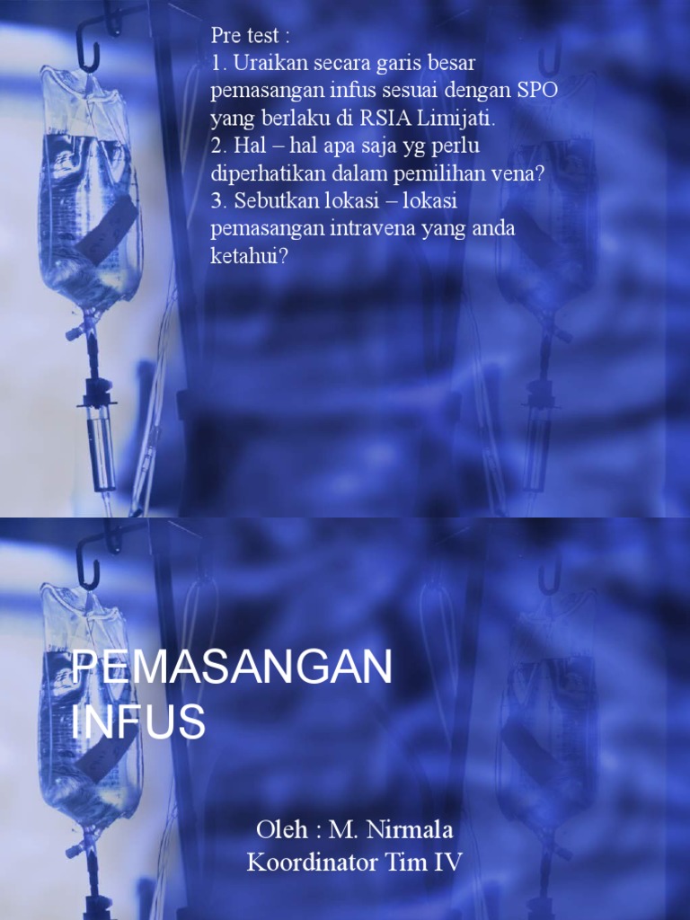 Paparan Intravena Powerpoint | PDF