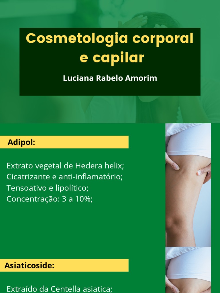Cosmetologia Corporal e Capilar 3 | PDF | Cabelo | Biomoléculas