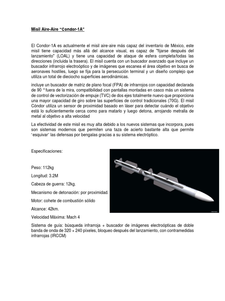 Misil Aire-Aire | PDF