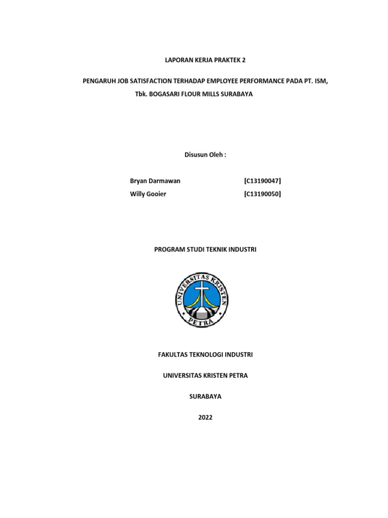 Laporan Akhir KP2 - Bryan - Willy | PDF
