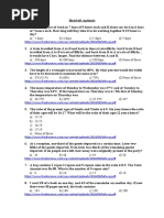 Deloitte Aptitude Test Sample Questions | PDF | Speed | Area