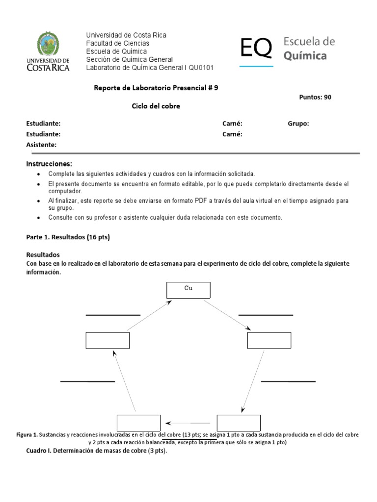 RP09 - Ciclo Del Cobre | PDF
