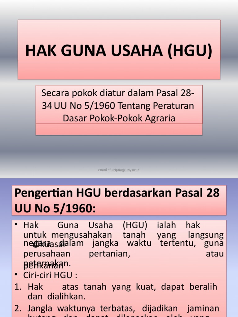 bahan-ajar-hak-guna-usaha-hgu | PDF