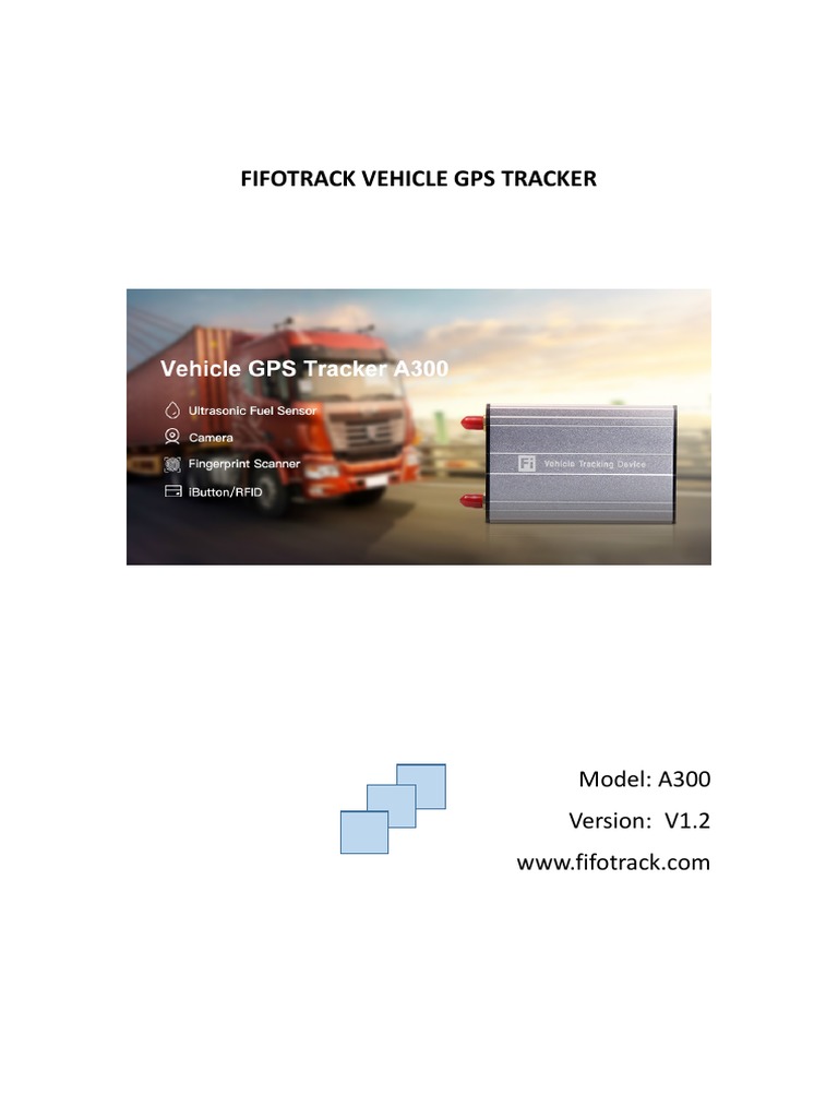 Fifotrack GPS Tracker A300 User Guide V1.2 | PDF | High Voltage | Power Supply