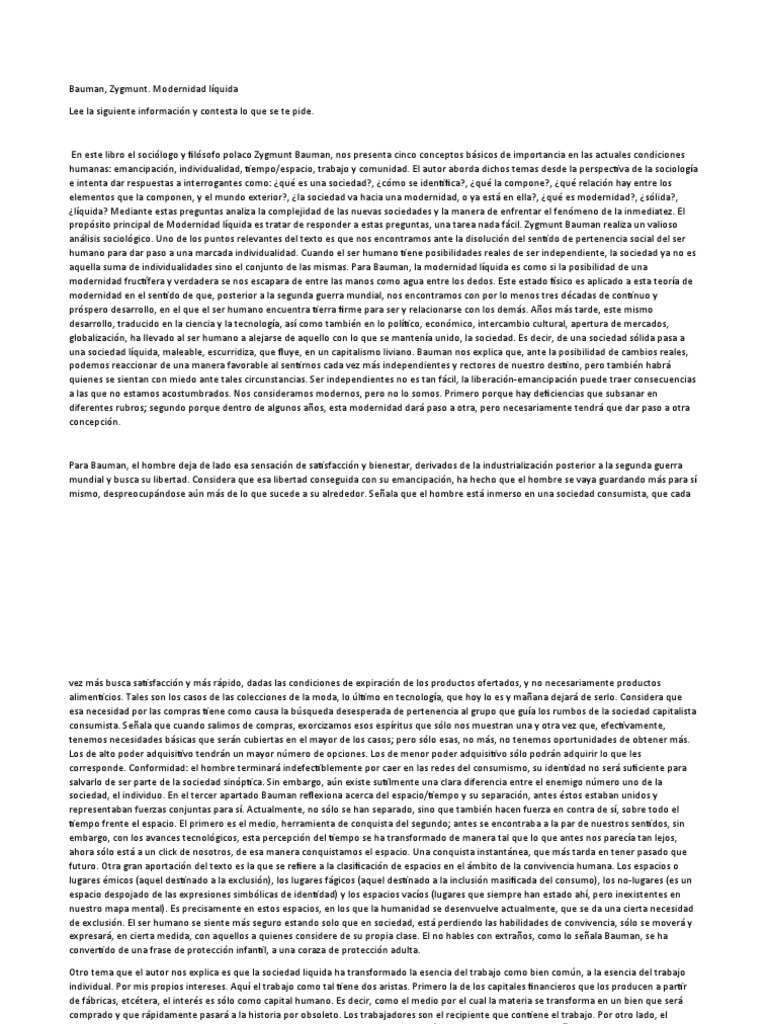 Bauman | PDF