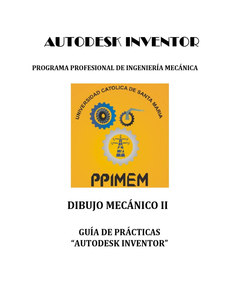 Guia Practico y Dibujo en Inventorer | PDF