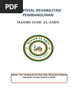 Contoh Proposal Rehab Masjid | PDF