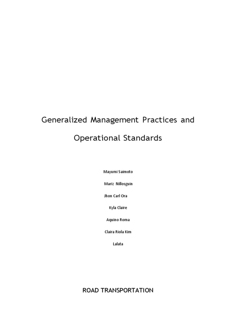 Transpo TP 1 | Download Free PDF | Transport | Land Transport